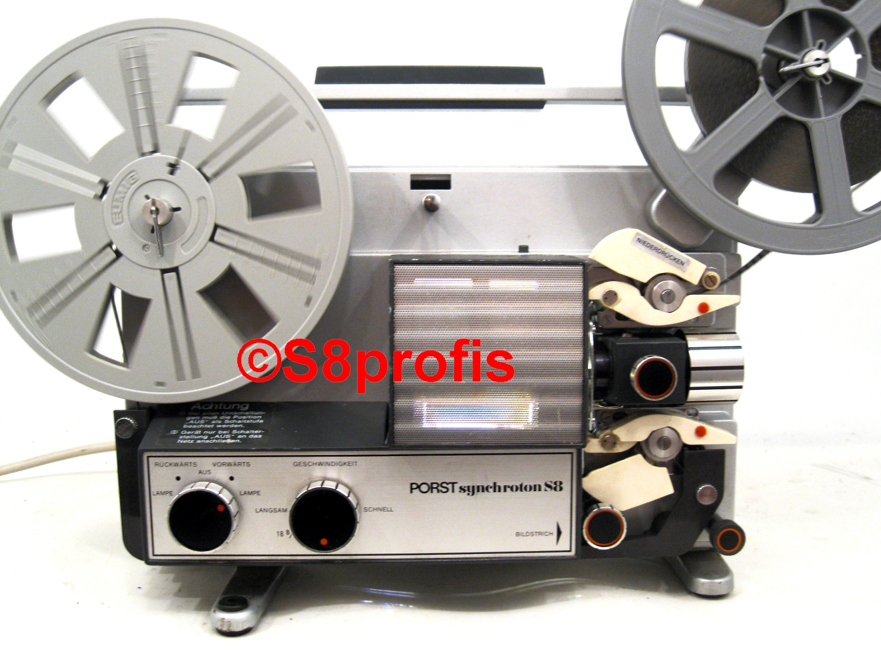 Firma Habusch Filmtechnik - Porst Synchroton S8 -Super 8 Filmprojektor ...