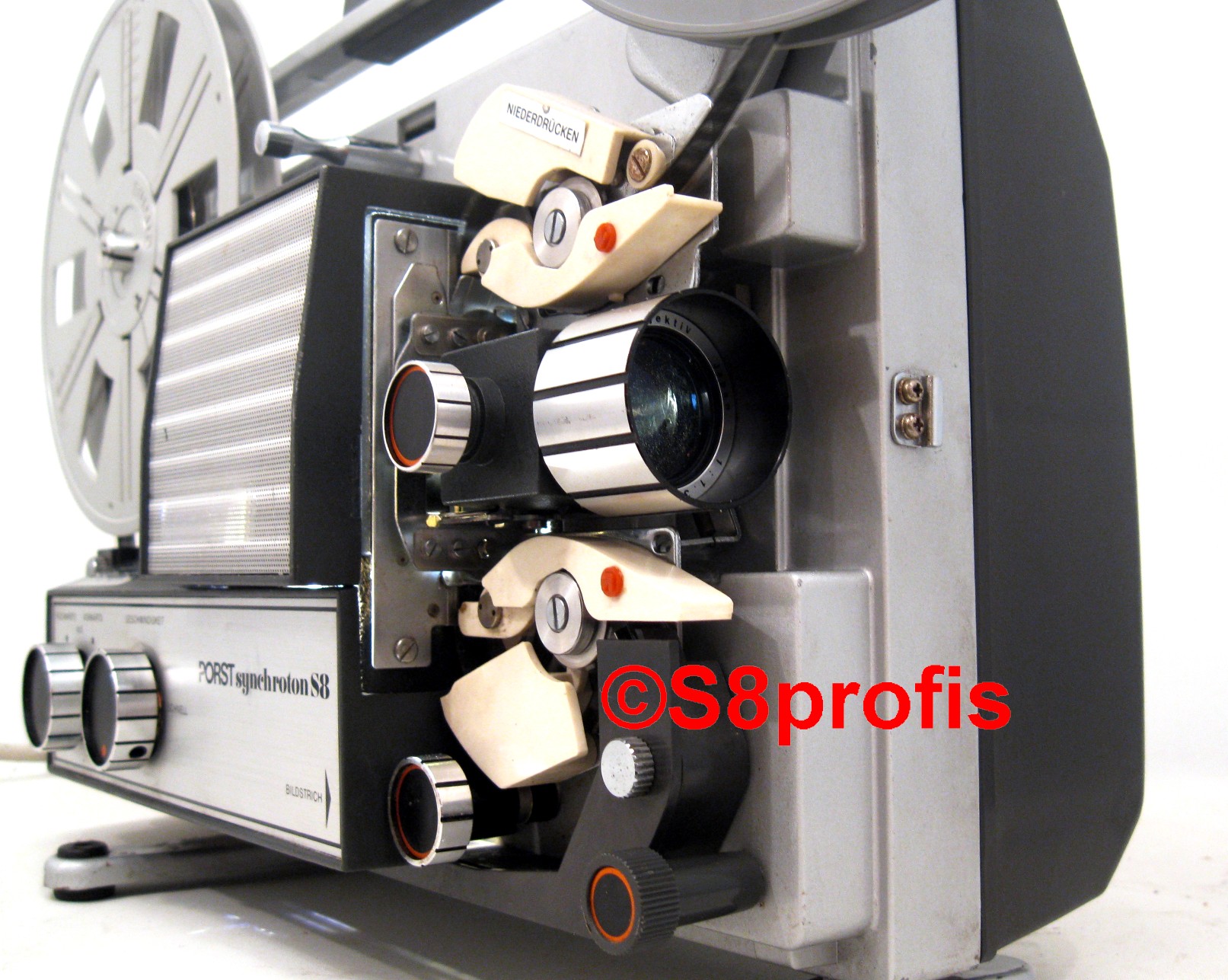 Firma Habusch Filmtechnik - Porst Synchroton S8 -Super 8 Filmprojektor ...
